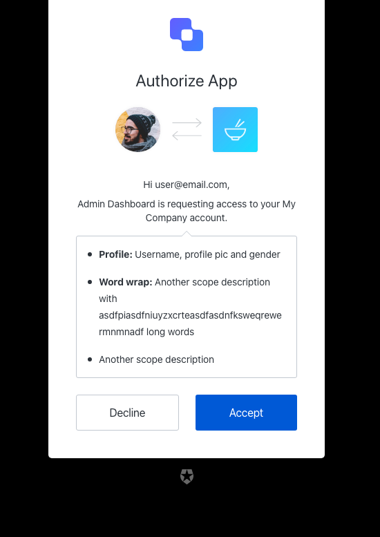 Customize Universal Login Page Templates