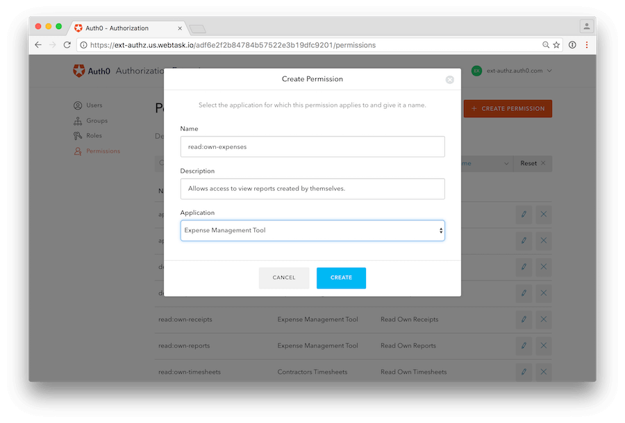 Setting Up the Authorization Extension