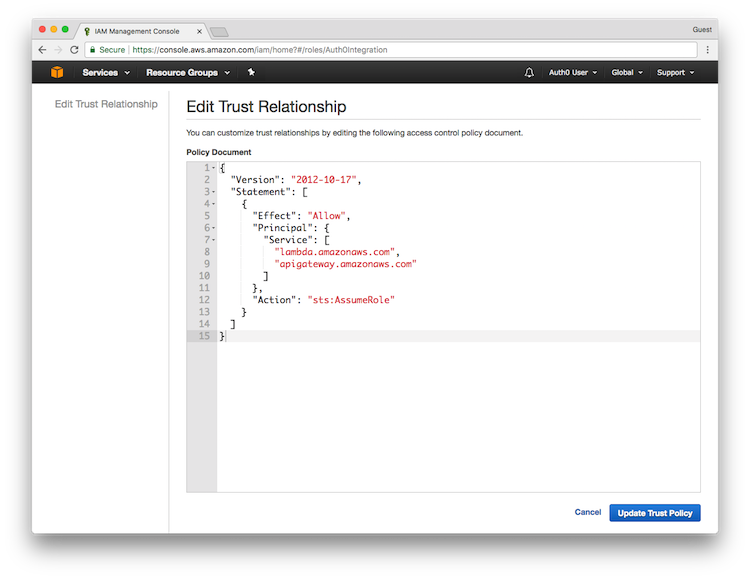 Aws Api Gateway Tutorial Secure The Api